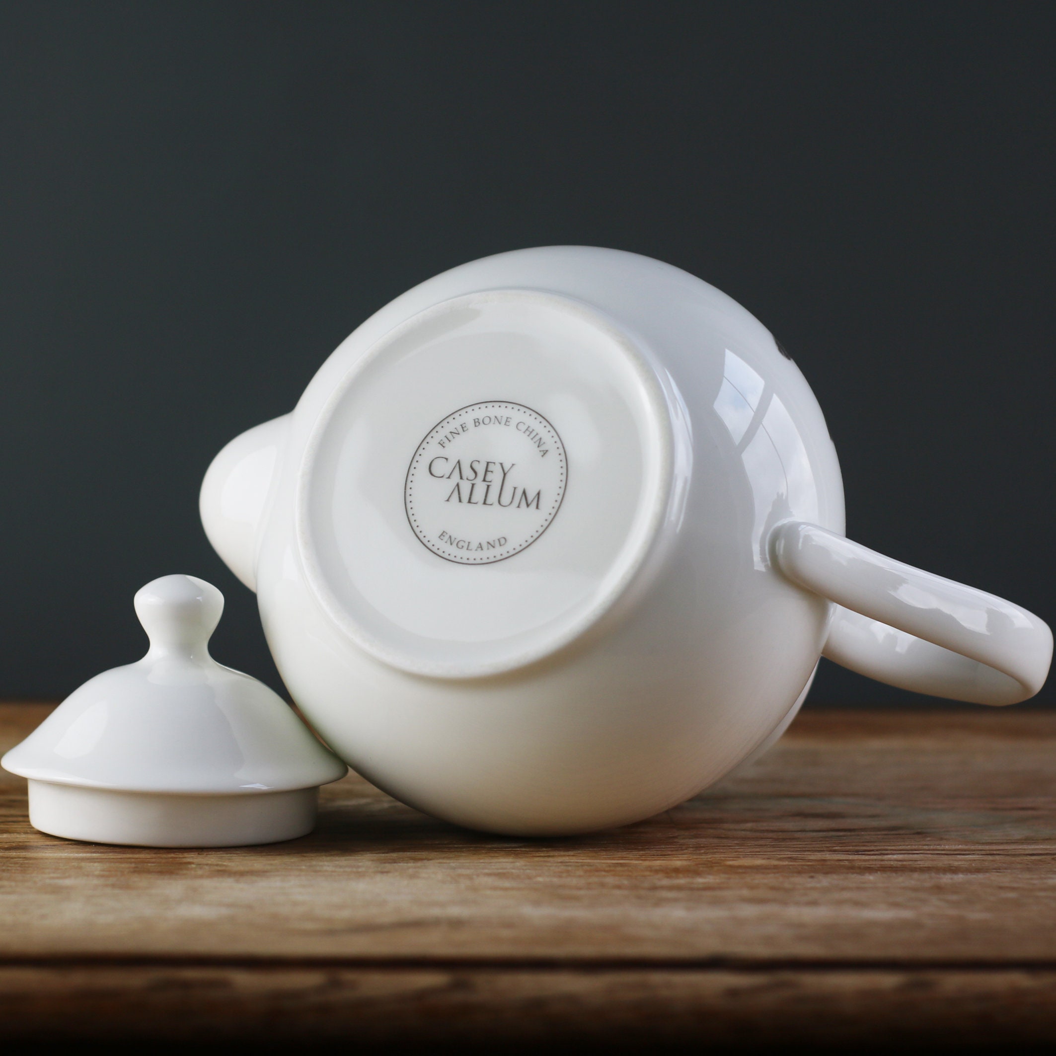 Running Hare Fine Bone China Teapot - Etsy