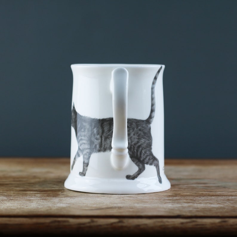 Casual Cat Fine Bone China Pint Tankard - Etsy
