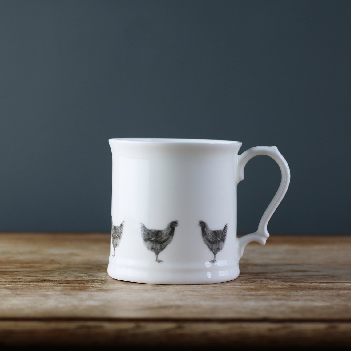 Fat Chicken Fine Bone China Tankard | Etsy