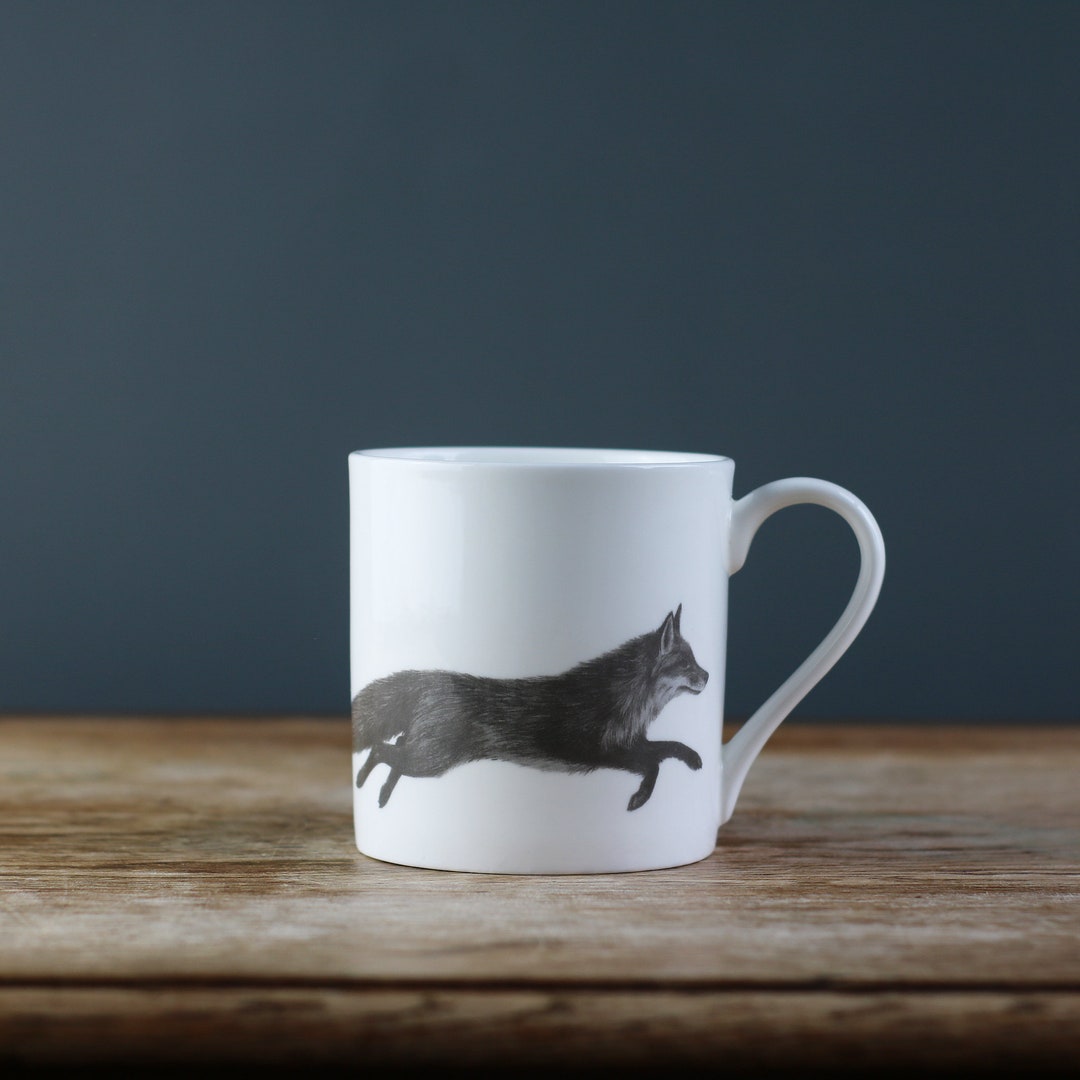 The Smart Fox Fine Bone China Cup - Etsy