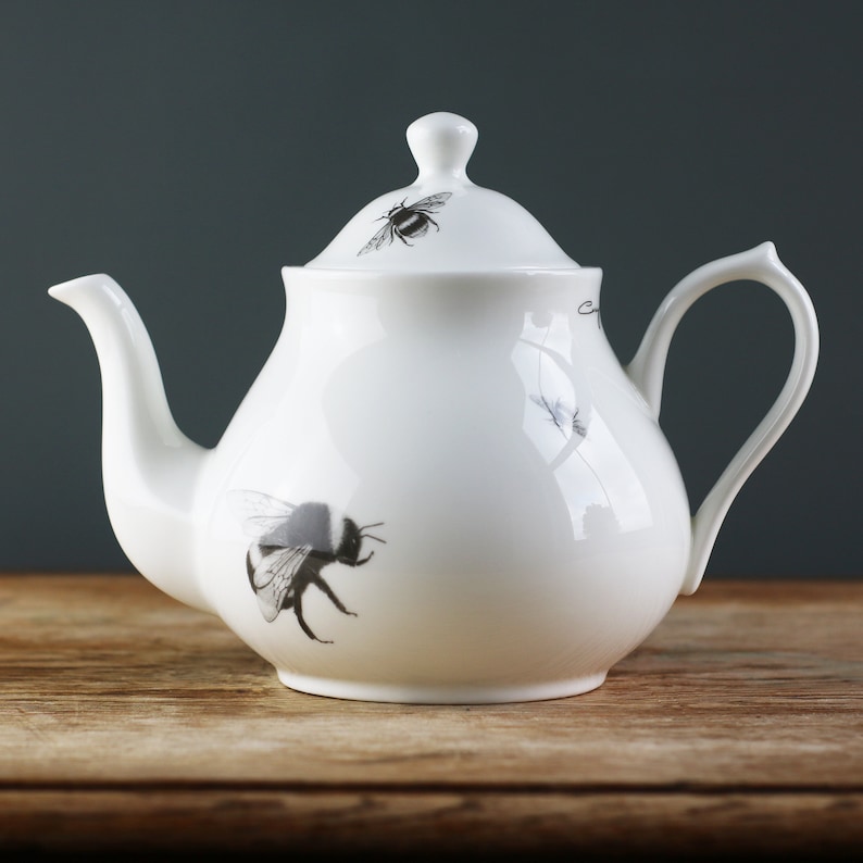 Bumble & Bee Fine Bone China Tea Set - Etsy