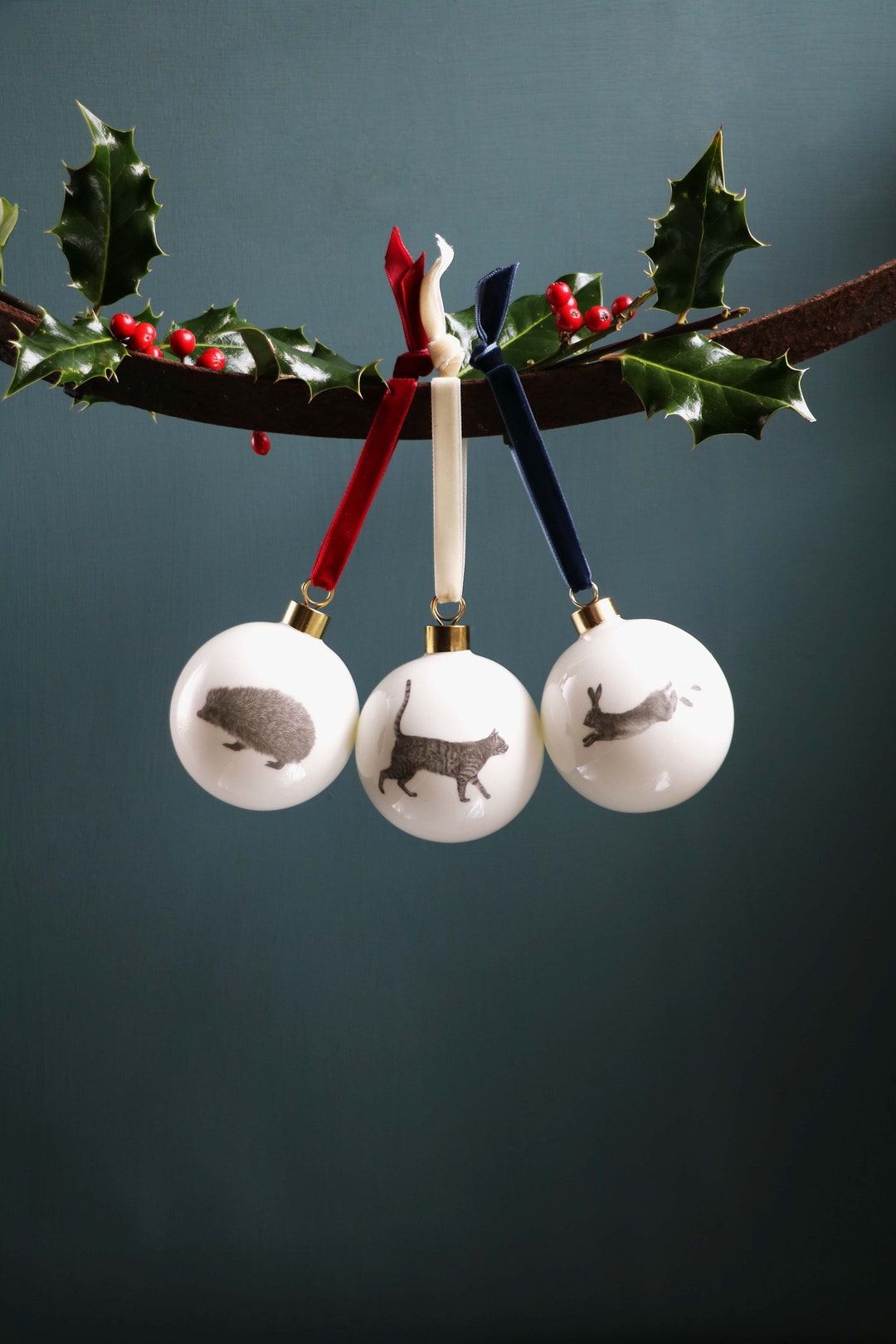 Fine Bone China Bauble - Etsy