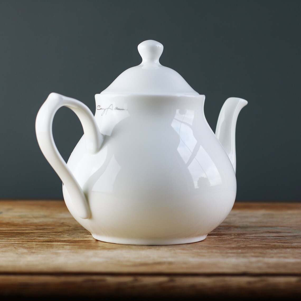 Running Hare Fine Bone China Teapot | Etsy