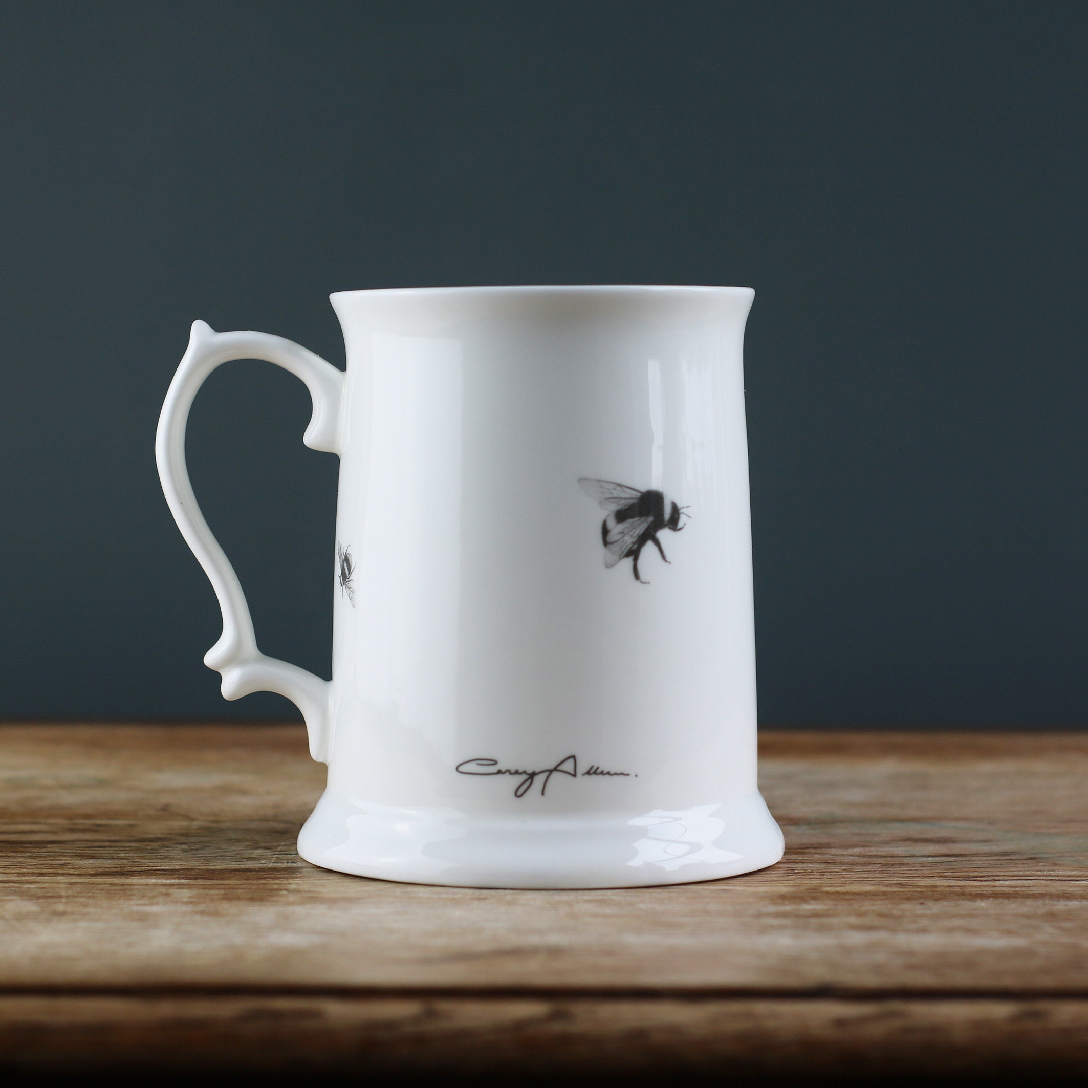 Bumble & Bee Fine Bone China Pint Tankard - Etsy