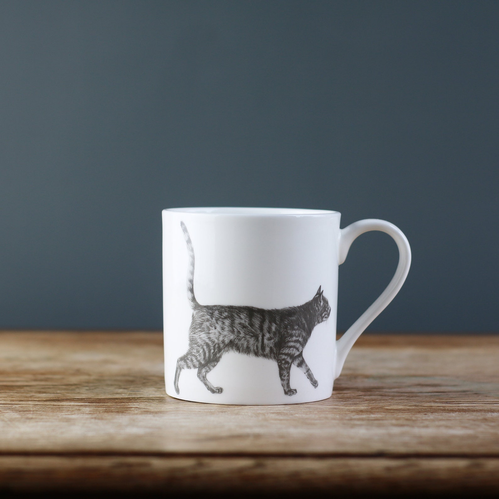 Casual Cat Fine Bone China Cup - Etsy