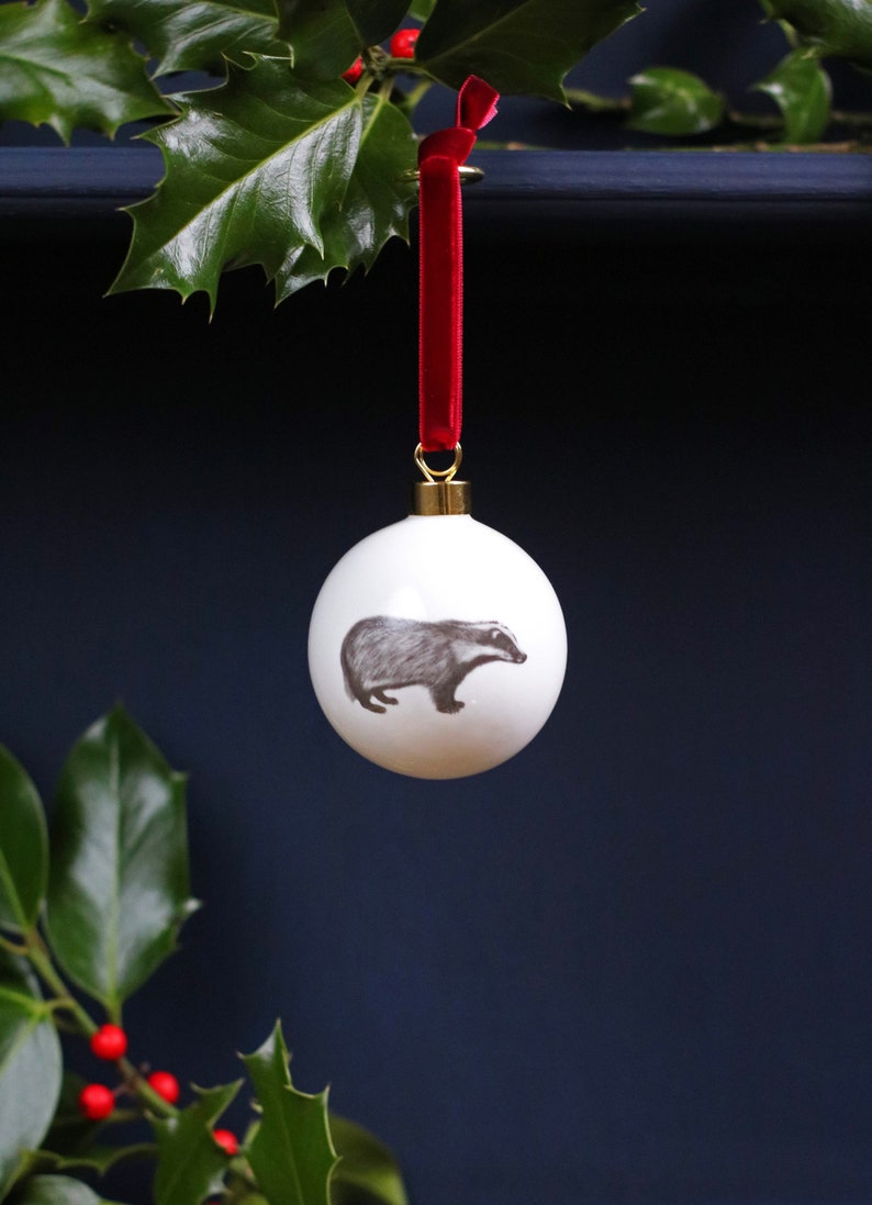 Fine Bone China Bauble - Etsy