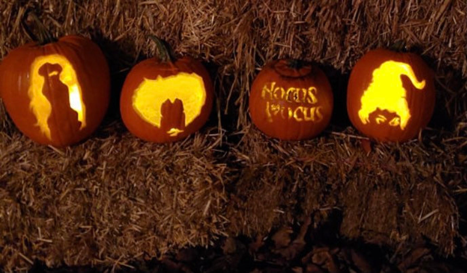 Hocus Pocus Pumpkin Carving Patterns - Printable PDF - Etsy