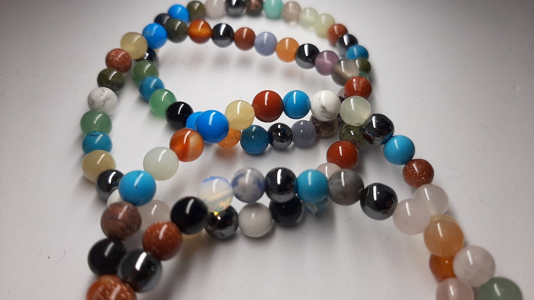 Colorful Pearl Bracelets ø6cm - Etsy