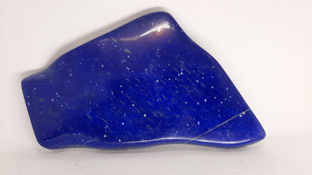 XXL Lapis Lazuli disc in Fascinating Deep Blue Lapis Colour, Very Good ...