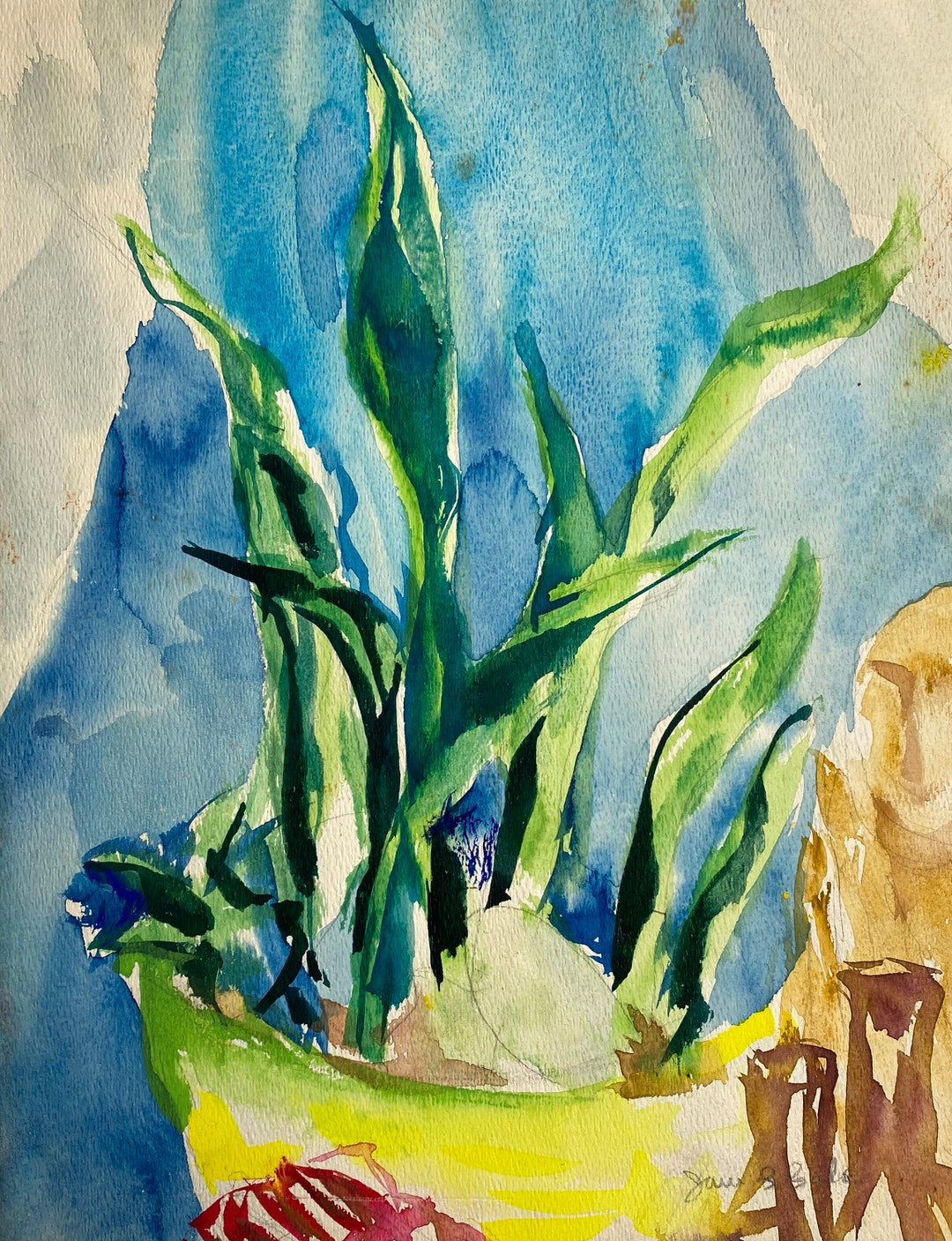 Jane Greene Gale (1898-1987) California Watercolor Painting - Etsy