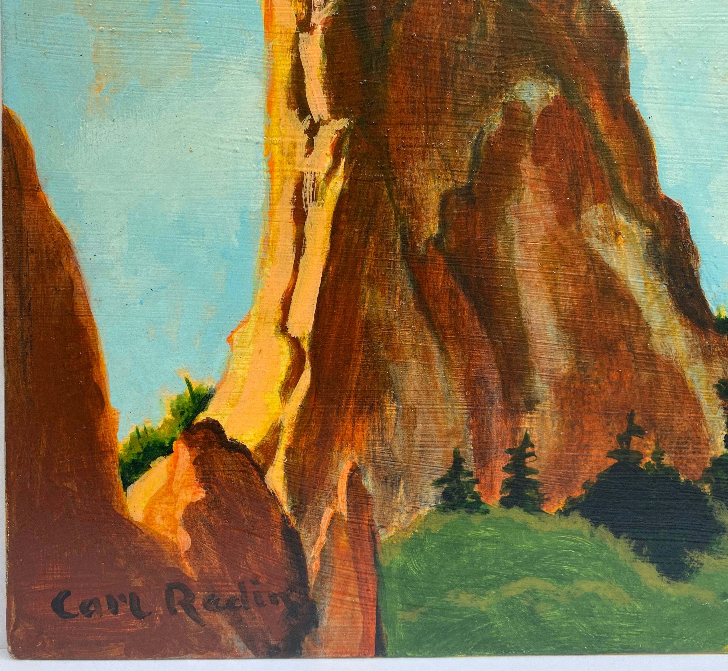 Carl Redin (1892-1944) Landscape Oil Painting - Etsy