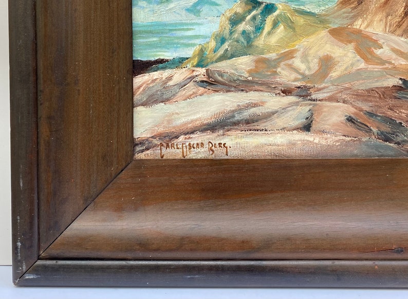 Carl Oscar Borg 1879-1947 Oil Painting - Etsy