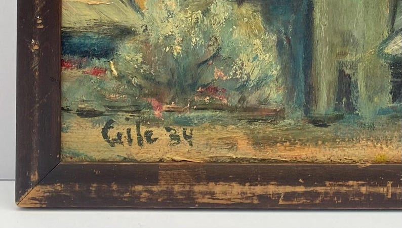 SELDEN CONNOR GILE (1877-1947) 1934 Farm Landscape Oil Painting - Etsy