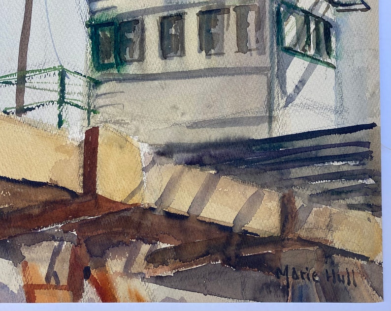 Marie Hull 1890-1980 Watercolor Painting - Etsy