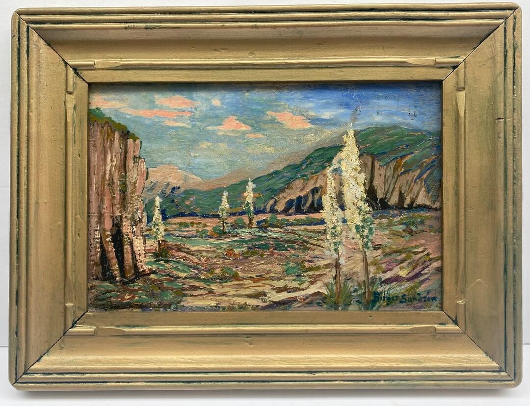 Birger Sandzen 1871-1954 Oil Painting - Etsy