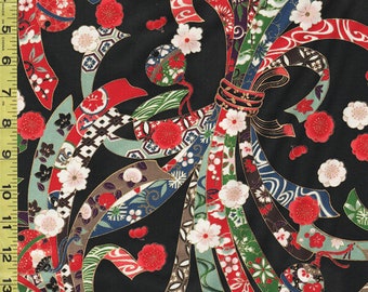 Quilt Gate Suzune Large Colorful Noshi Ribbons HR3340-11B | Etsy