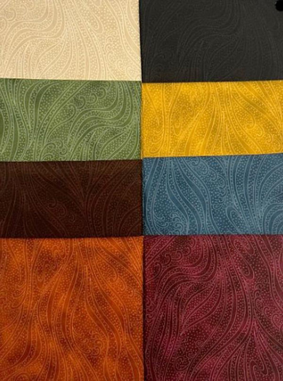 8 FQ Pack - COLOR WAVE Movement - 8 Fat Quarters - Multi-colors - Etsy