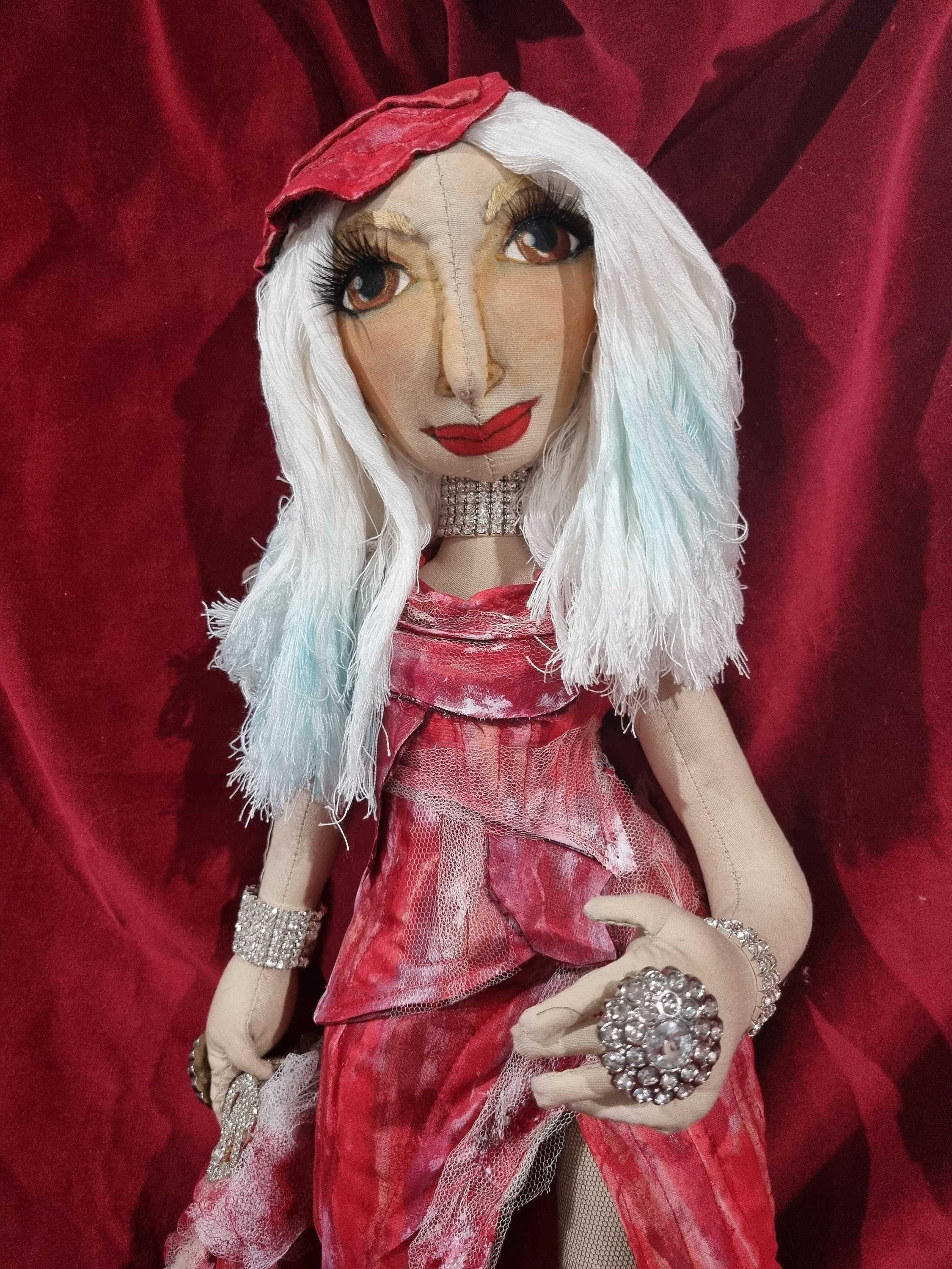 Lady Gaga Barbie Doll Meat Dress