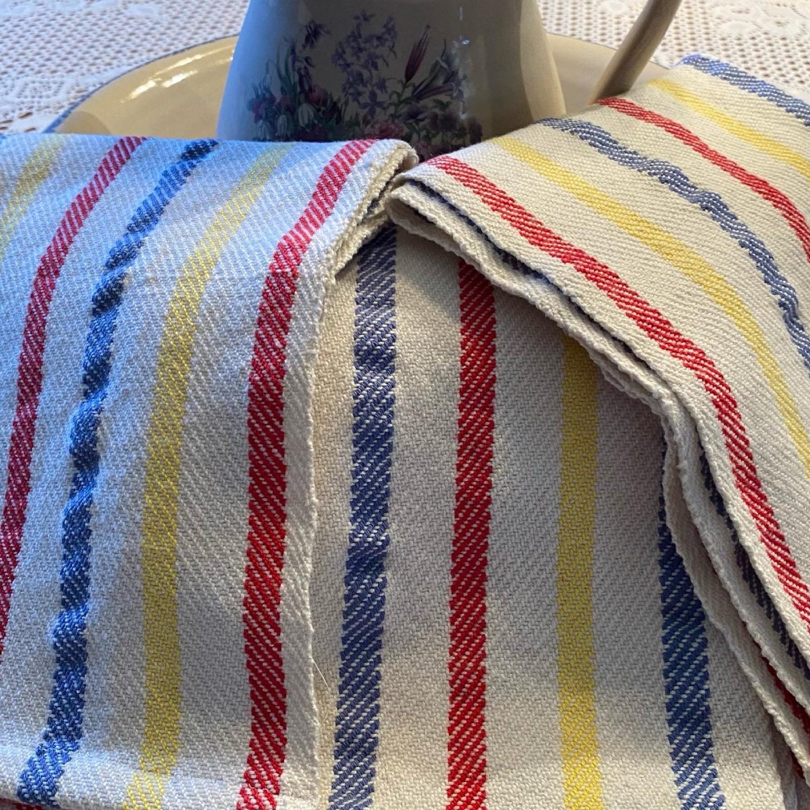 Handwoven Towels, Striped - Etsy