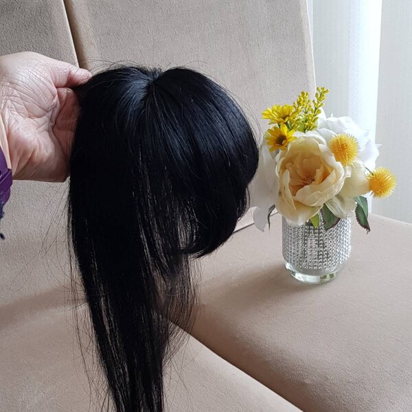 Hair Topper With Bangs - Etsy