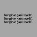Forgive Yourself - Digital Art Print - Etsy