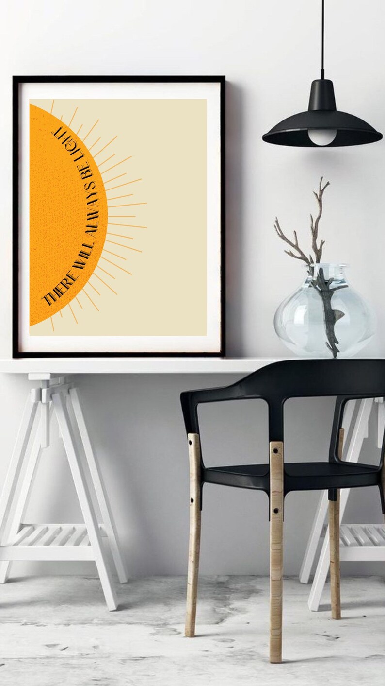 There Will Always Be Light - Digital Art Print - Etsy