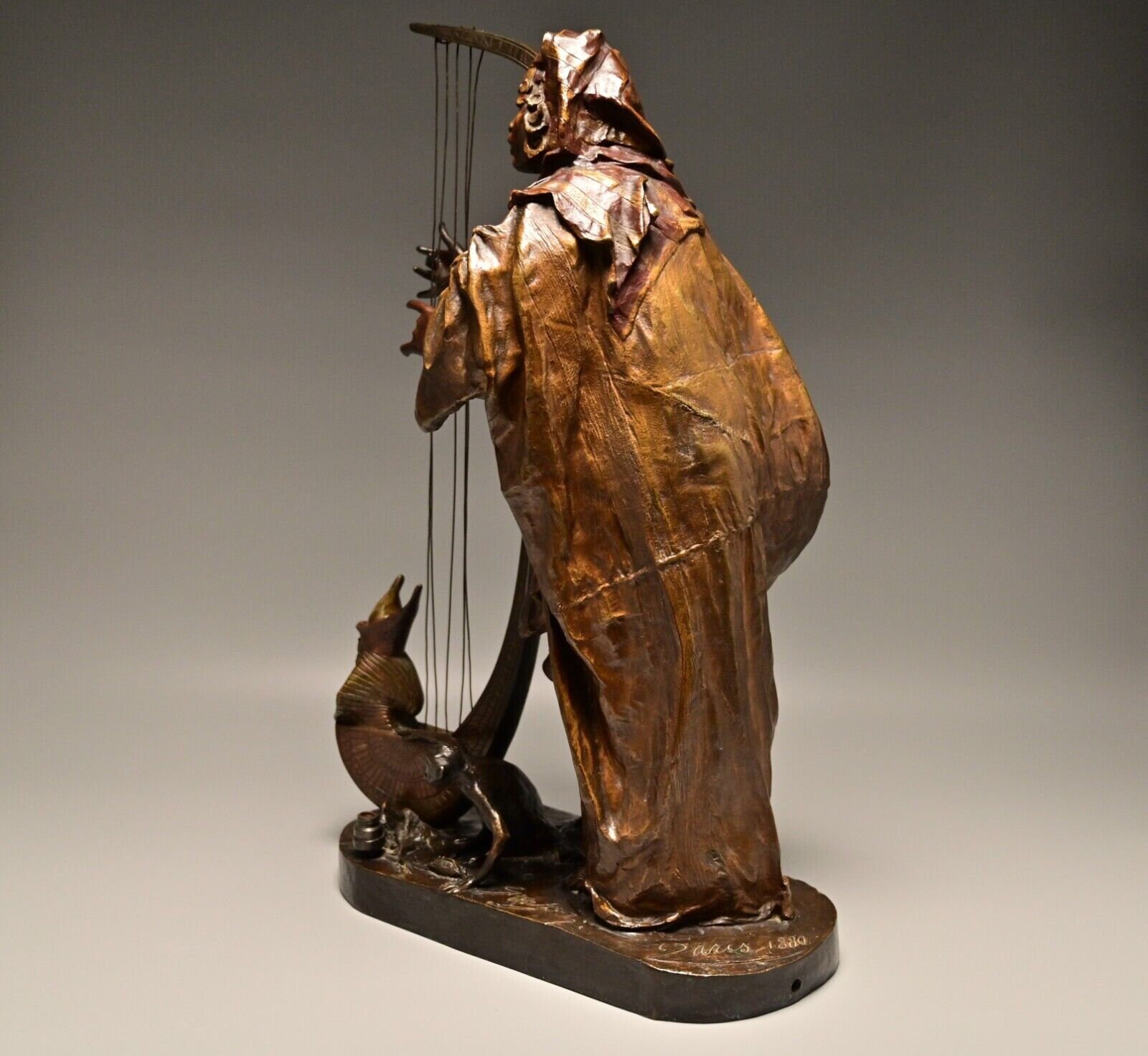 Arthur Strasser Antique Original 19th Century Artist Signed Austrian ...