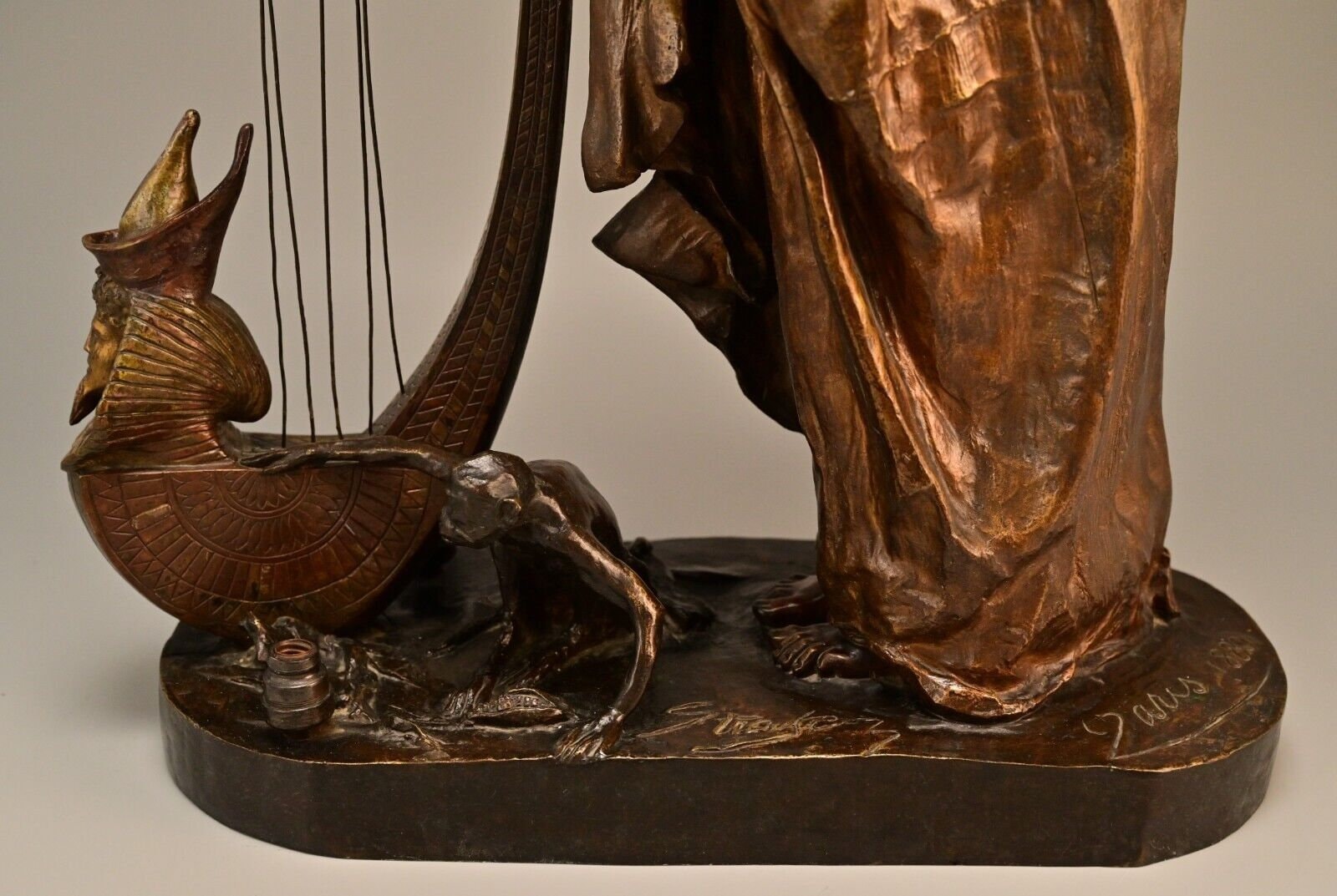 Arthur Strasser Antique Original 19th Century Artist Signed Austrian ...