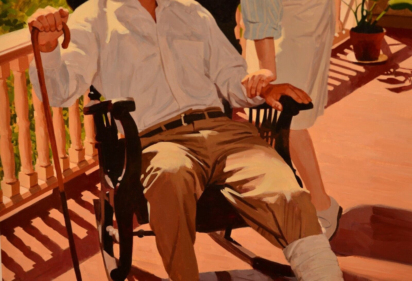 MITCHELL HOOKS Original Vintage Artist Signed 1950s Pin up Man Woman ...