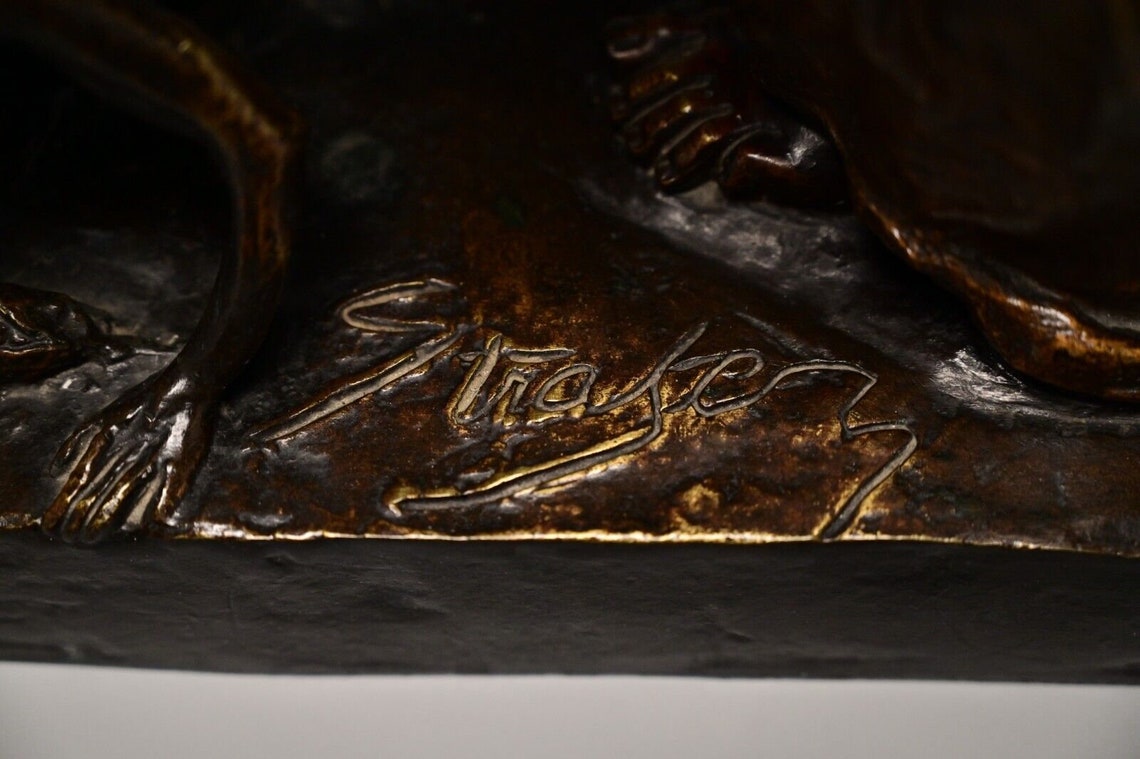 Arthur Strasser Antique Original 19th Century Artist Signed Austrian ...