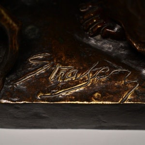 Arthur Strasser Antique Original 19th Century Artist Signed Austrian ...