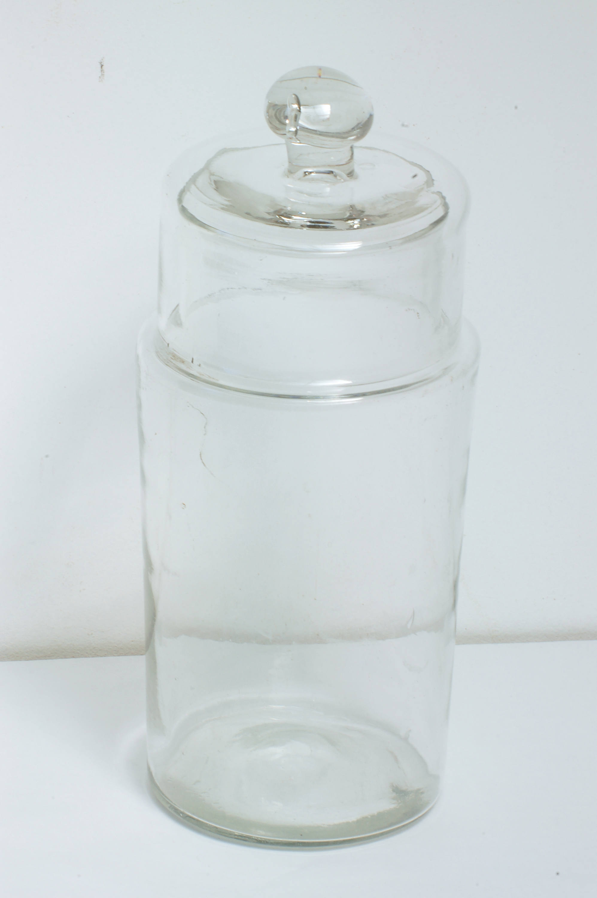 Elégant Bocal En Verre Avec Son Couvercle French Vintage - Etsy
