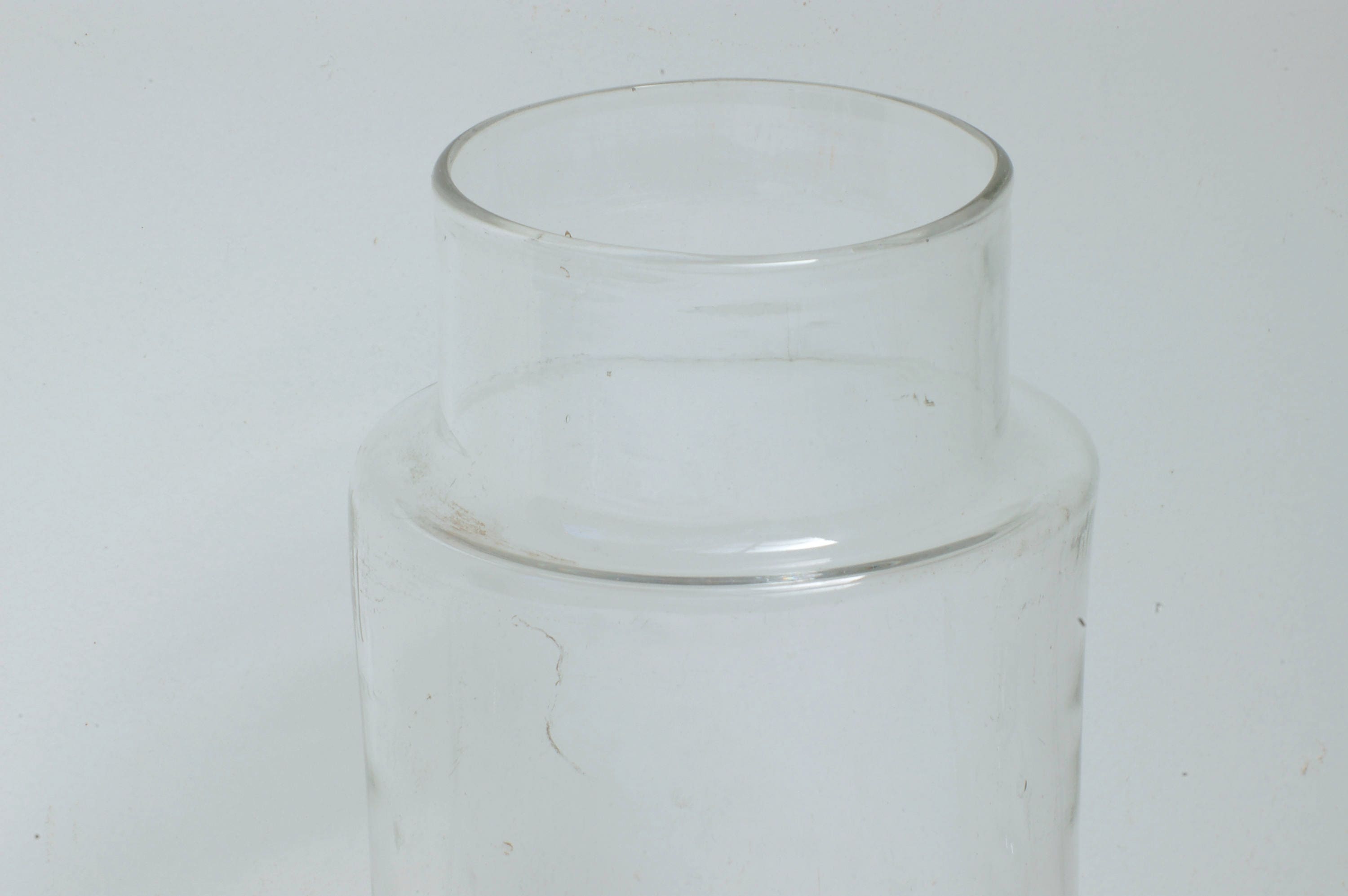 Elégant Bocal En Verre Avec Son Couvercle French Vintage - Etsy