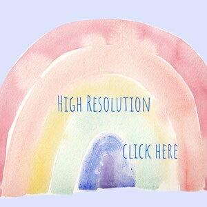 Rainbow Weather WATERCOLOR Clip Art Set/hot Air Balloon/sun - Etsy