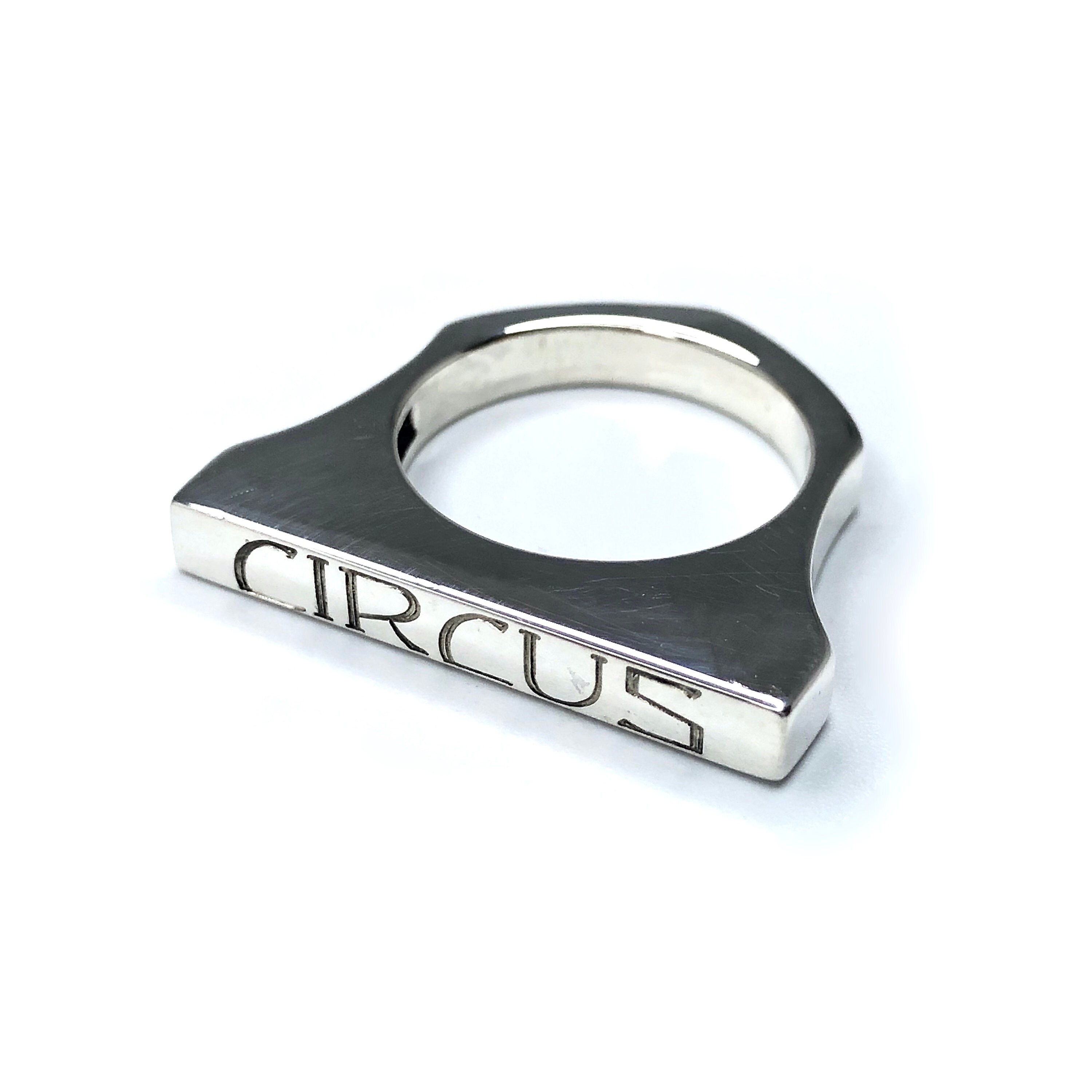 Ring Marquee circus in Solid Silver. - Etsy UK