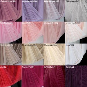 Tulle Skirt Polka Dot for Women Two Tone Tulle Skirt - Etsy