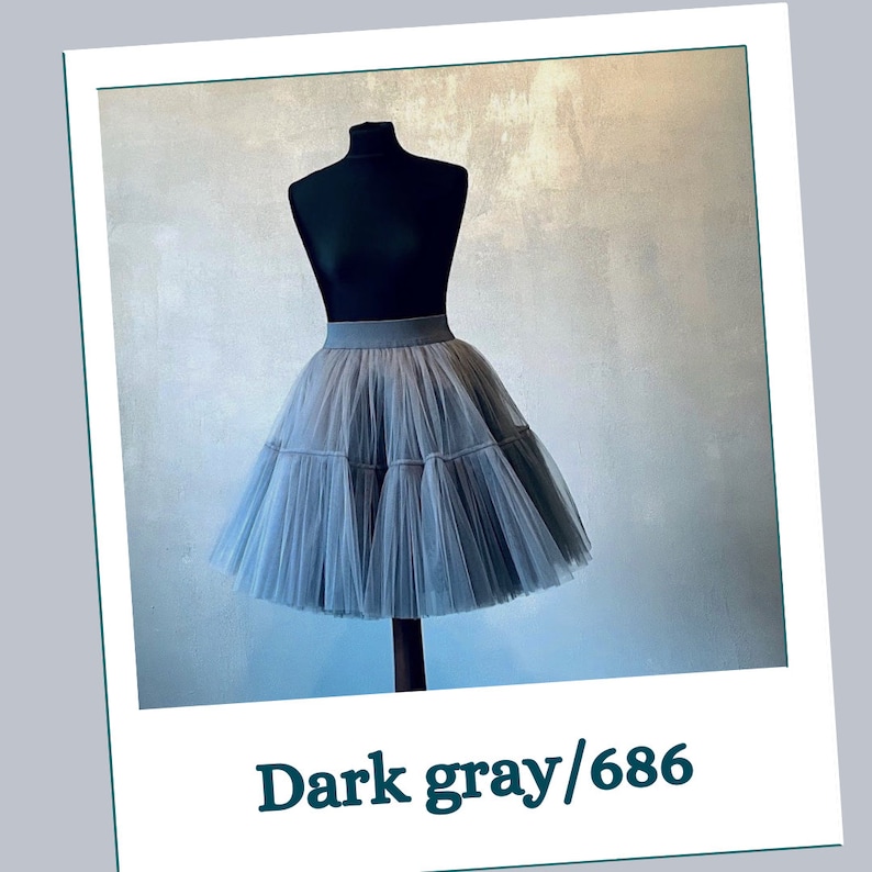 Layered Tulle Skirt for Women Choose Your Color and Length - Etsy