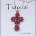Cross Pendant Beading Tutorial Beadwork Pattern Jewelry PDF File ...