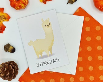 Funny Llama Card Llama Birthday Card Llama Lover Card Llama Greeting ...