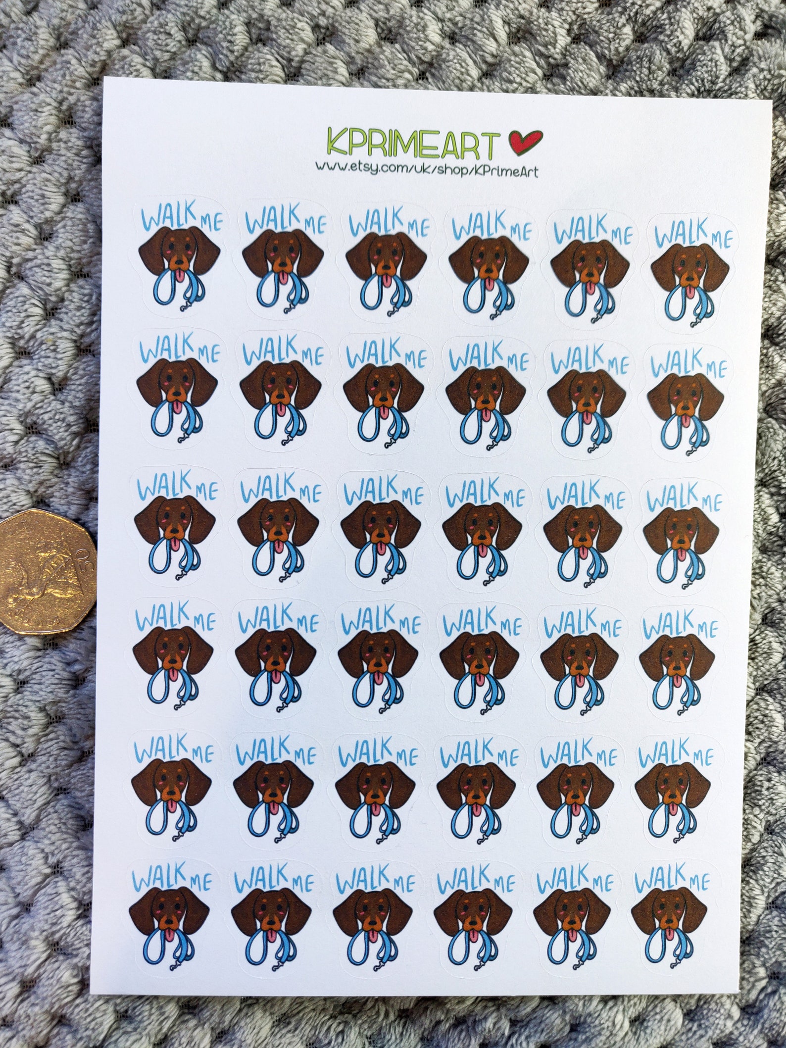 36 Dachshund Dog Walk Stickers Dog Walkies Stickers Walk - Etsy