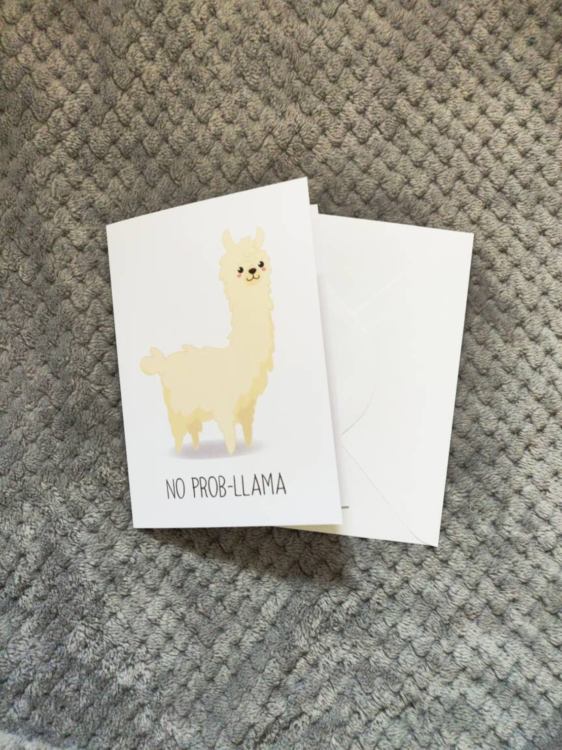 No Prob llama No Probllama Llama Gift Llama Card Llama | Etsy