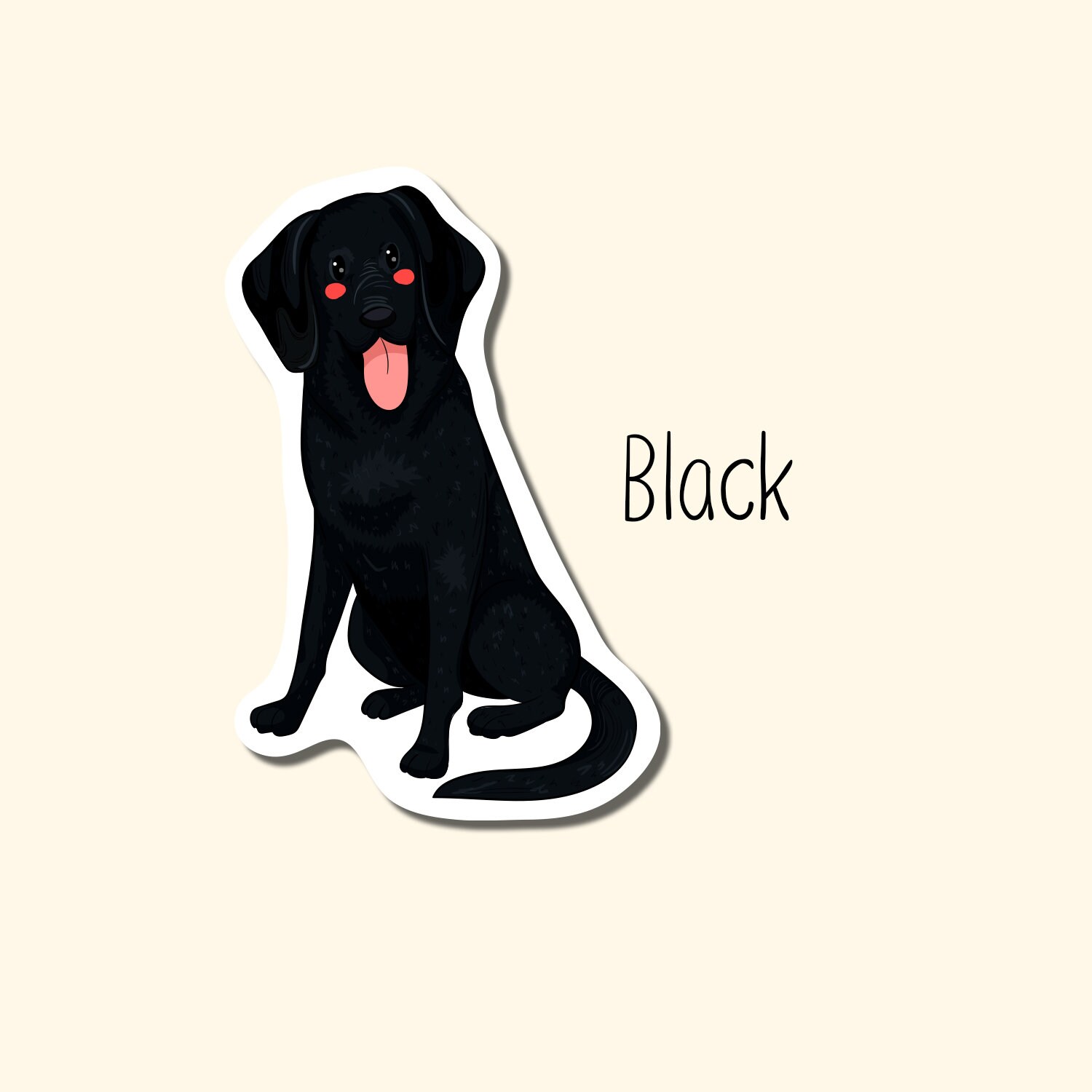 Labrador Stickers Set VINYL Stickers Retriever Sticker | Etsy