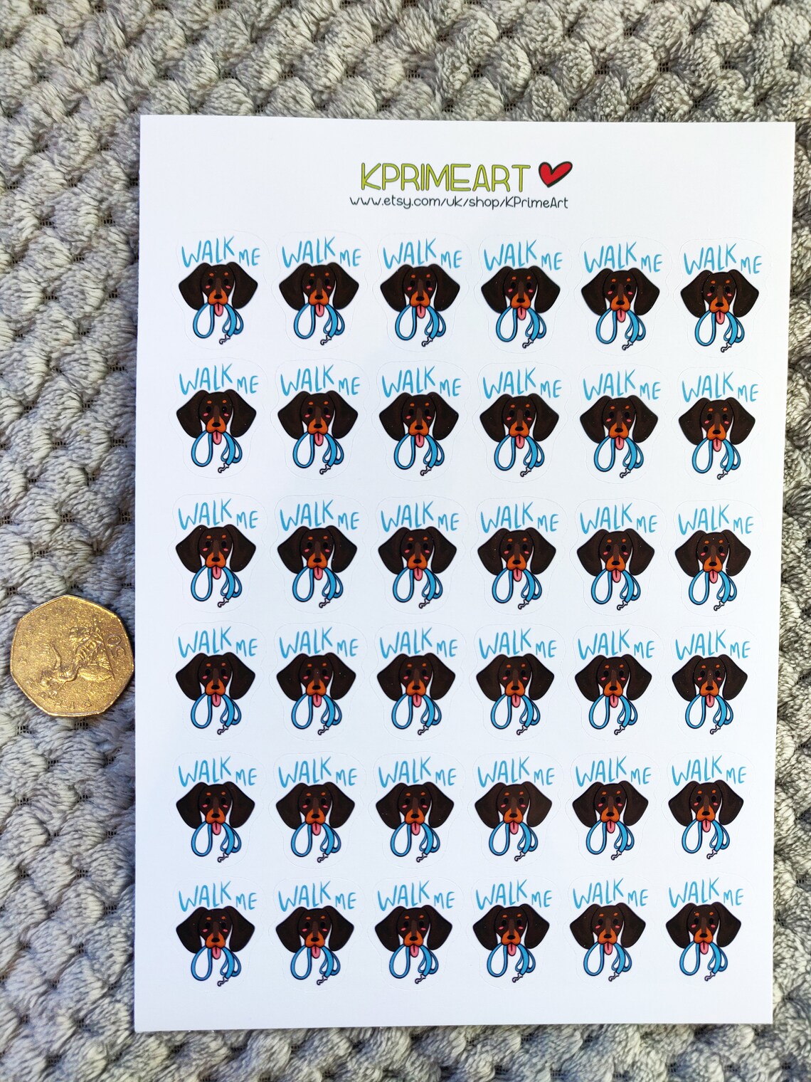 36 Dachshund Dog Walk Stickers Dog Walkies Stickers Walk - Etsy