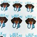 36 Dachshund Dog Walk Stickers Dog Walkies Stickers Walk Me Stickers ...