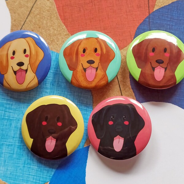 Chocolate Lab Patch - Etsy