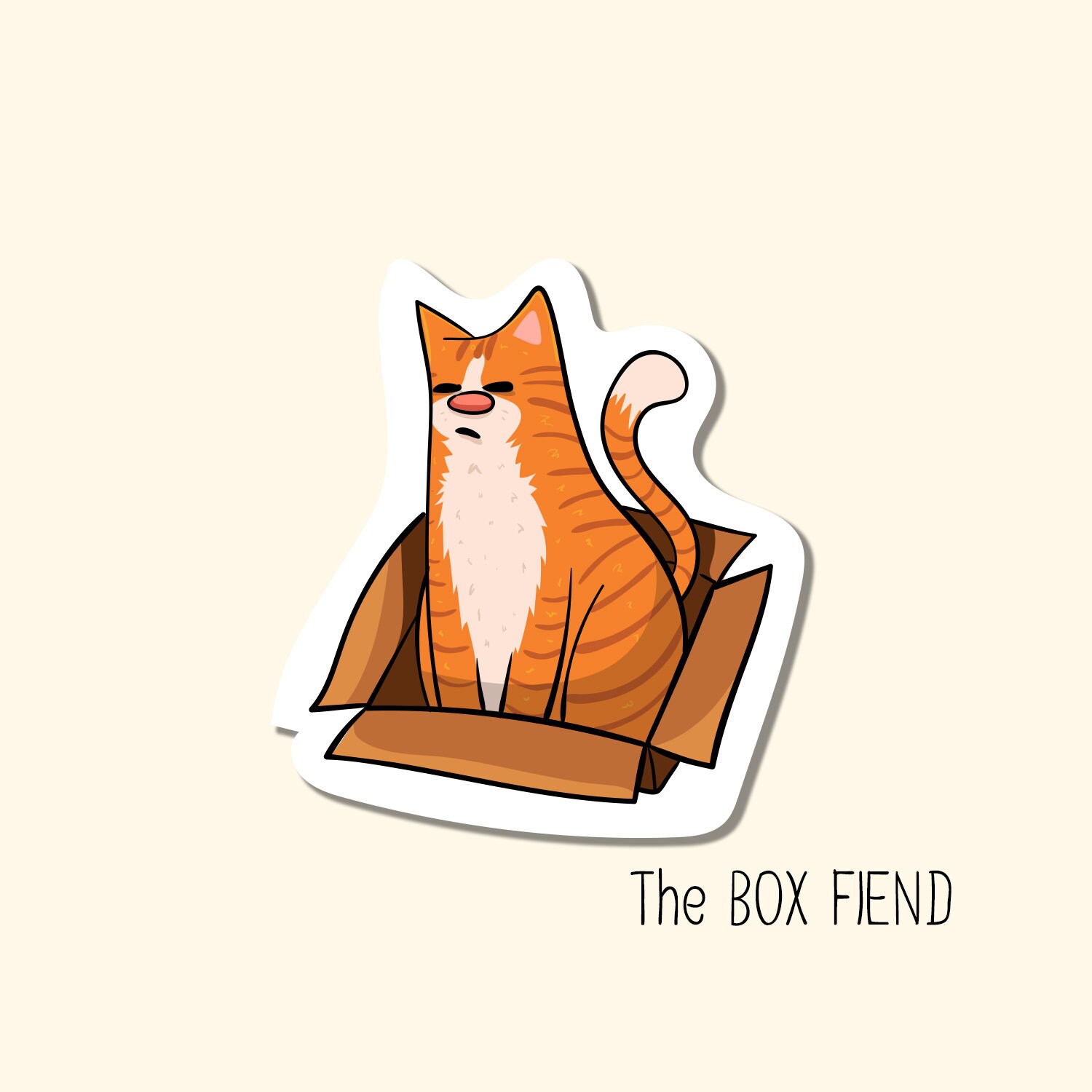 Ginger Cat Magnet Set Fridge Magnets Cat lover Gift | Etsy