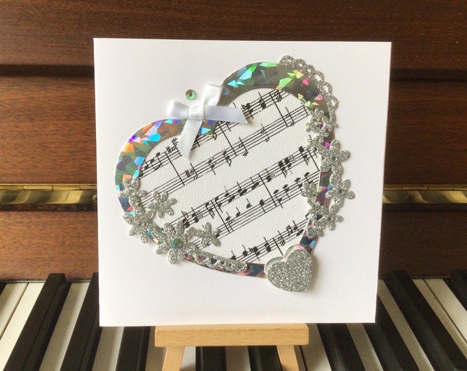 AllaCartaCards handmade cards for music by AllaCartaCards