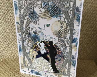 Dancing Couple Card - Etsy