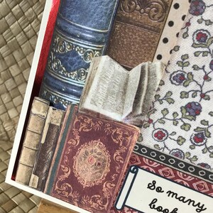 Library Books Card, Librarian Birthday Greeting, for an Avid Reader ...