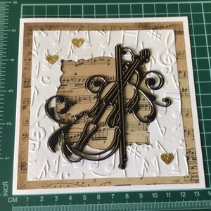 Cello Birthday Card, Handmade for Cellist, Musician Greeting, Exam ...